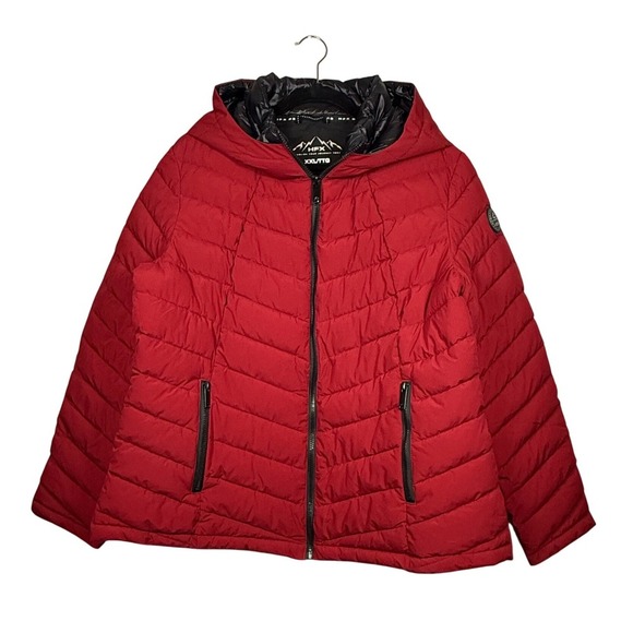 HFX | Jackets & Coats | Hfx Womens Stretch Quilted Jacket Zipper ...